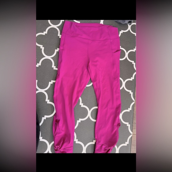 Shorts | Fabletics Pink Yoga Pants | Poshmark
